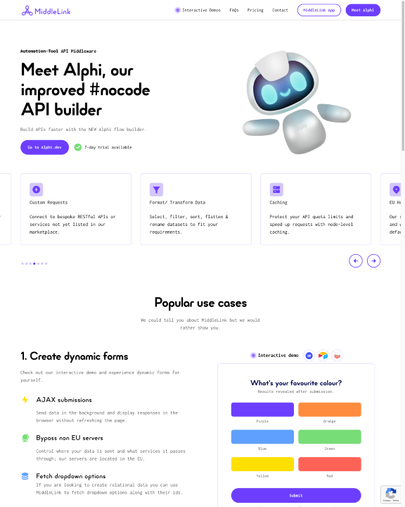 MiddleLink + Webflow Integrations Tutorials